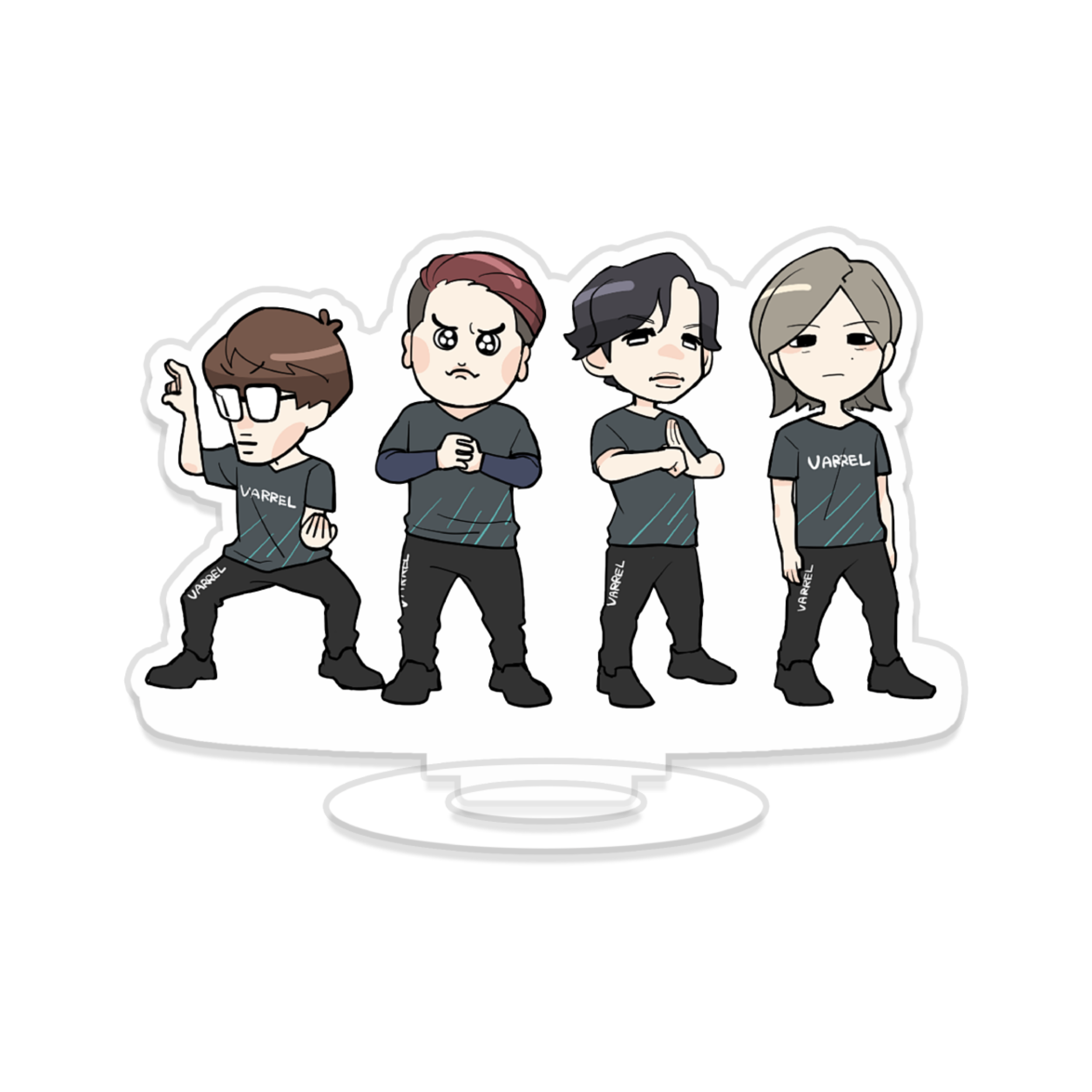 2024 SF TEAM VARREL ACRYLIC STAND – DONUTS VARREL OFFICIAL STORE