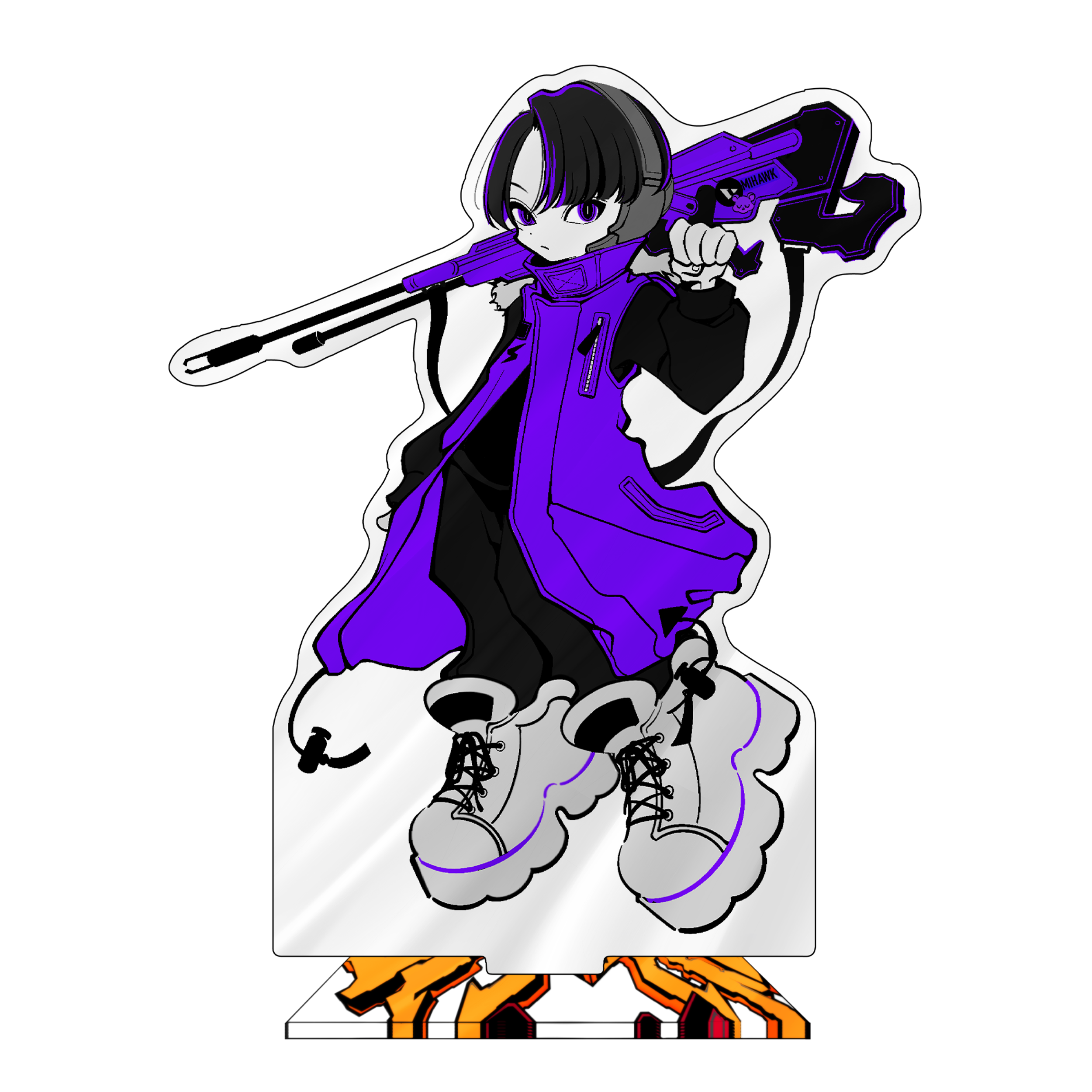 2024 MIHAWK ACRYLIC STAND – DONUTS VARREL OFFICIAL STORE