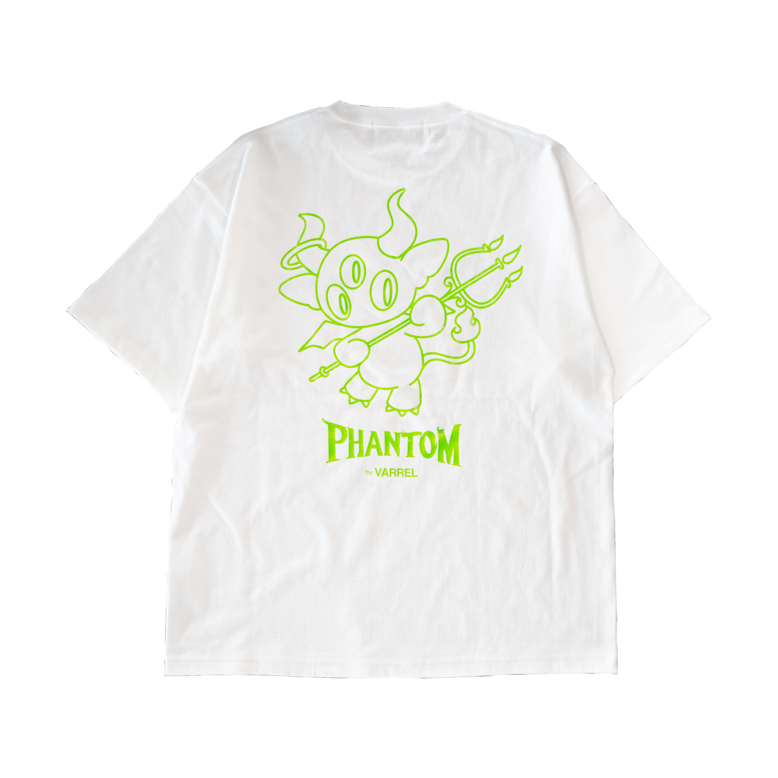 BACK LINE PHANTOM-KUN TEE / WHITE – VARREL OFFICIAL STORE