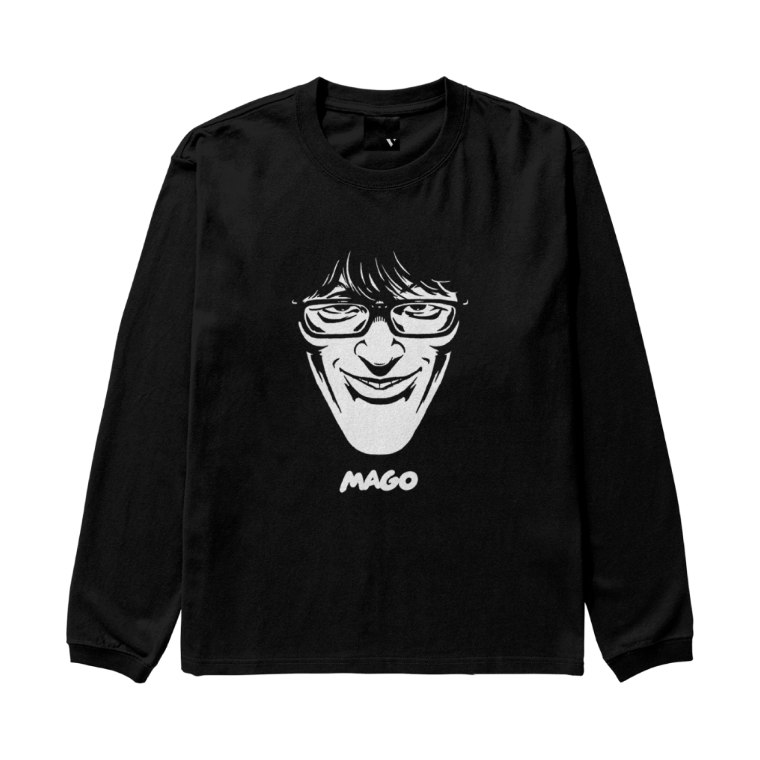 ＋魔 X MAGO "MAGO FACE" LS TEE / BLACK – VARREL OFFICIAL STORE
